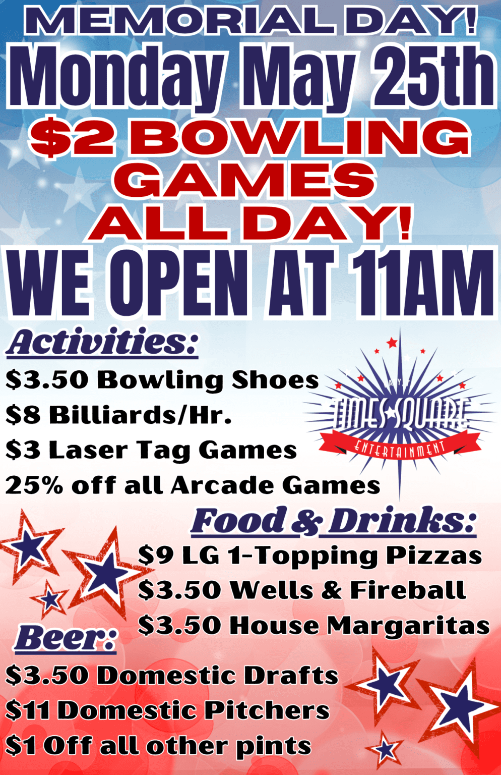 Bowling Alley | Family Fun | Times Square Entertainment | Katy, TX